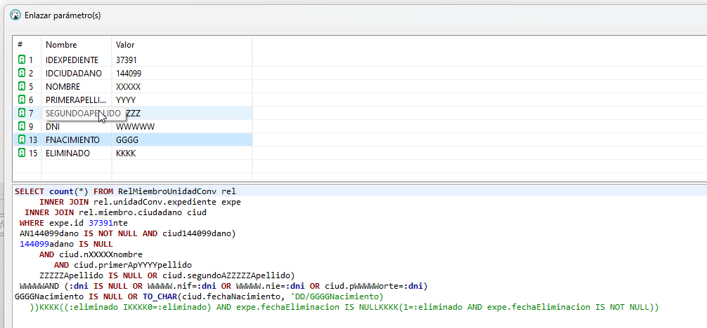 Parameters replacement in queries without format · Issue #21783 · dbeaver/dbeaver · GitHub