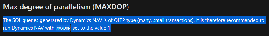 update link | supported SQL target | Max Degree of Parallelism · Issue #2188 · MicrosoftDocs ...