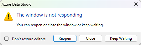 Notebooks hang/crash · Issue #24041 · microsoft/azuredatastudio · GitHub