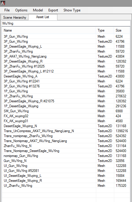 HELP - Mesh CFM · Issue #212 · Perfare/AssetStudio · GitHub