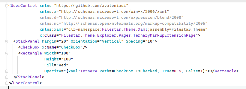 Ternary MarkupExtension · AvaloniaUI Avalonia · Discussion #7408 · GitHub
