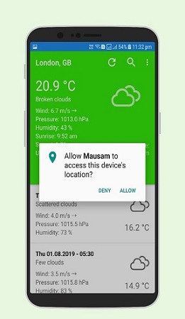 GitHub - Abhitiwari001/Mausam-The-Weather-App: With the tap of a finger, our mobile can make ...