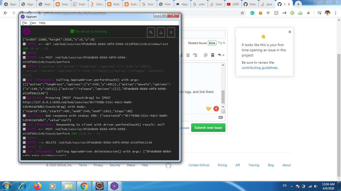 Vertical Scroll Doesnt Work In Appium · Issue 14158 · Appiumappium · Github