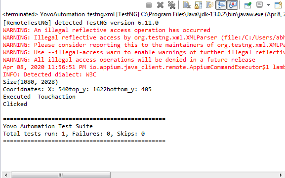 Vertical scroll doesn't work in Appium · Issue #14158 · appium/appium · GitHub
