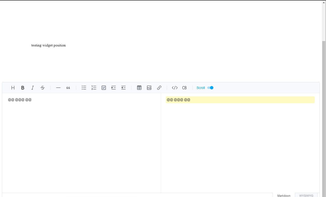Widget position wrong when page is scrolled · Issue #2220 · nhn/tui ...