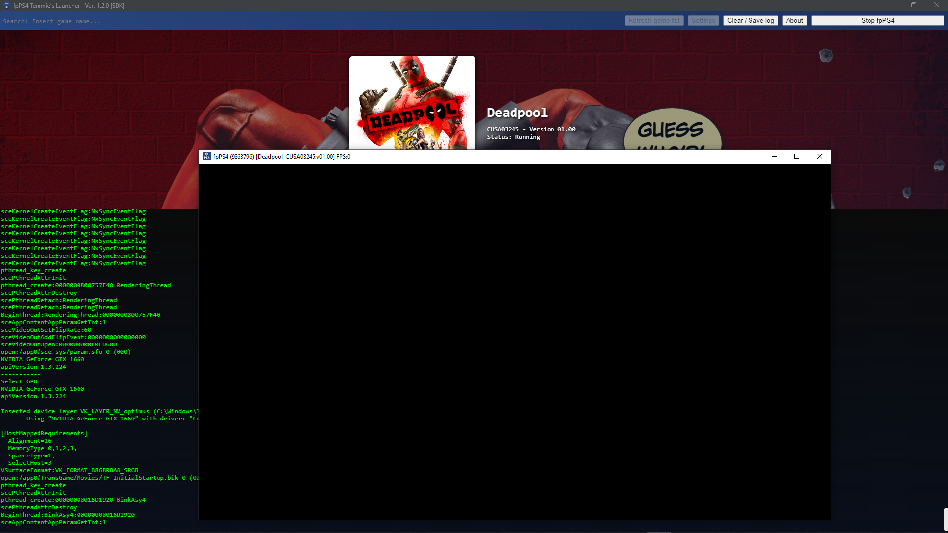 Deadpool - CUSA03245 · Issue #689 · red-prig/fpps4-game-compatibility · GitHub