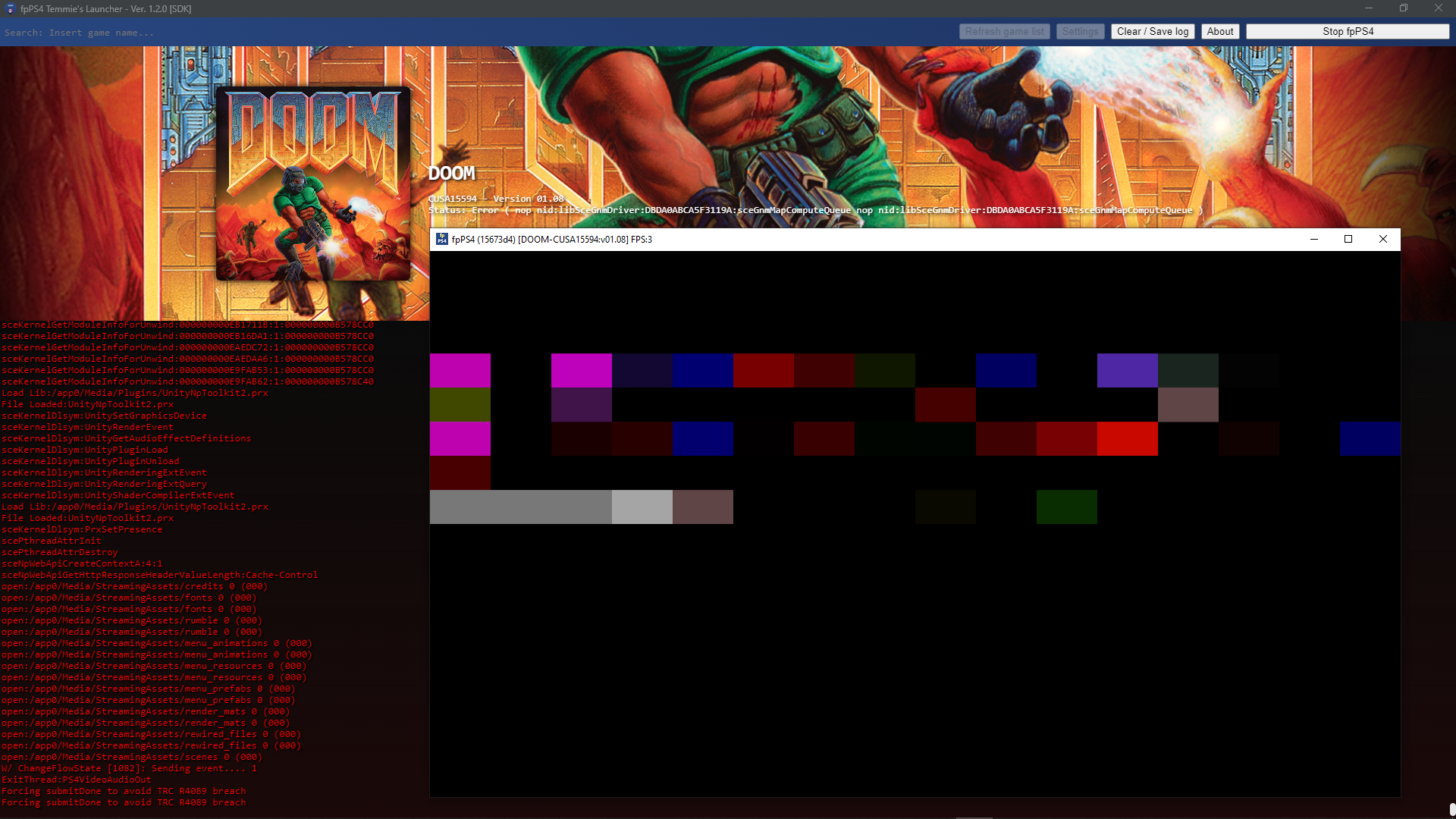DOOM (1993) - CUSA15594 · Issue #687 · red-prig/fpps4-game-compatibility · GitHub