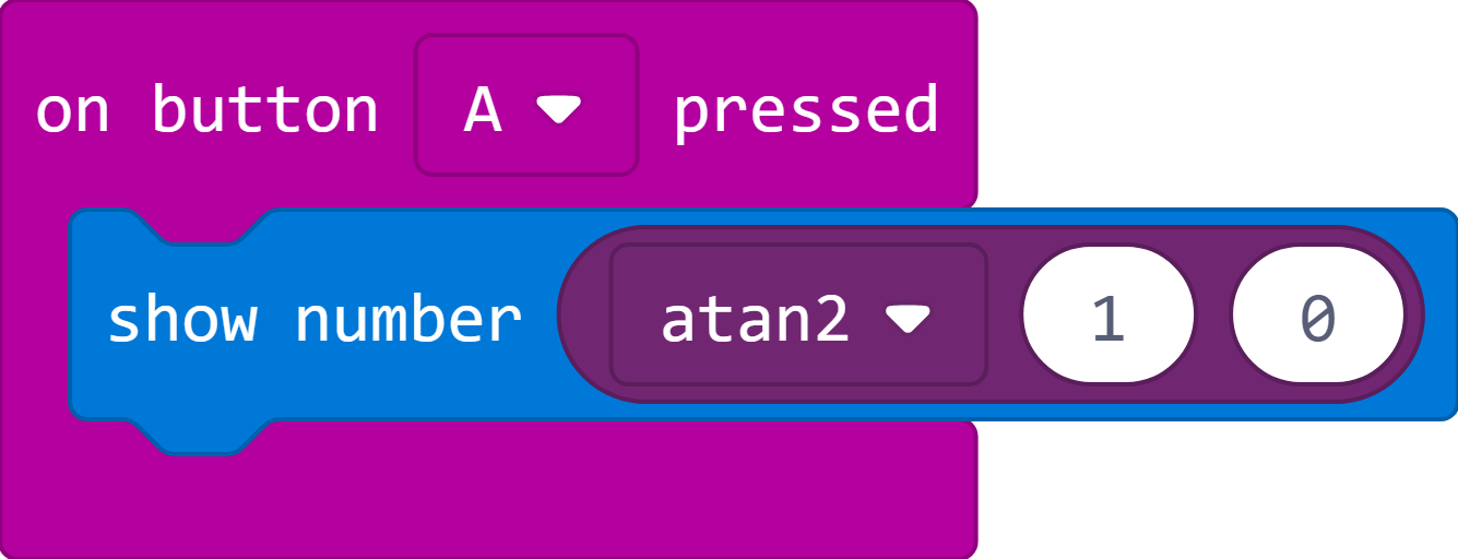 Mathatan2 Returns Incorrect Value · Issue 1038 · Microsoftpxt Microbit · Github