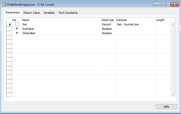 [Event Request] Table 81 EmptyLine: OnBeforeEmptyLine · Issue #3110 · microsoft/ALAppExtensions ...