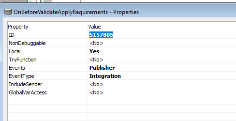[Event Request] Table 81 Gen. Journal Line: OnBeforeValidateApplyRequirements · Issue #3510 ...