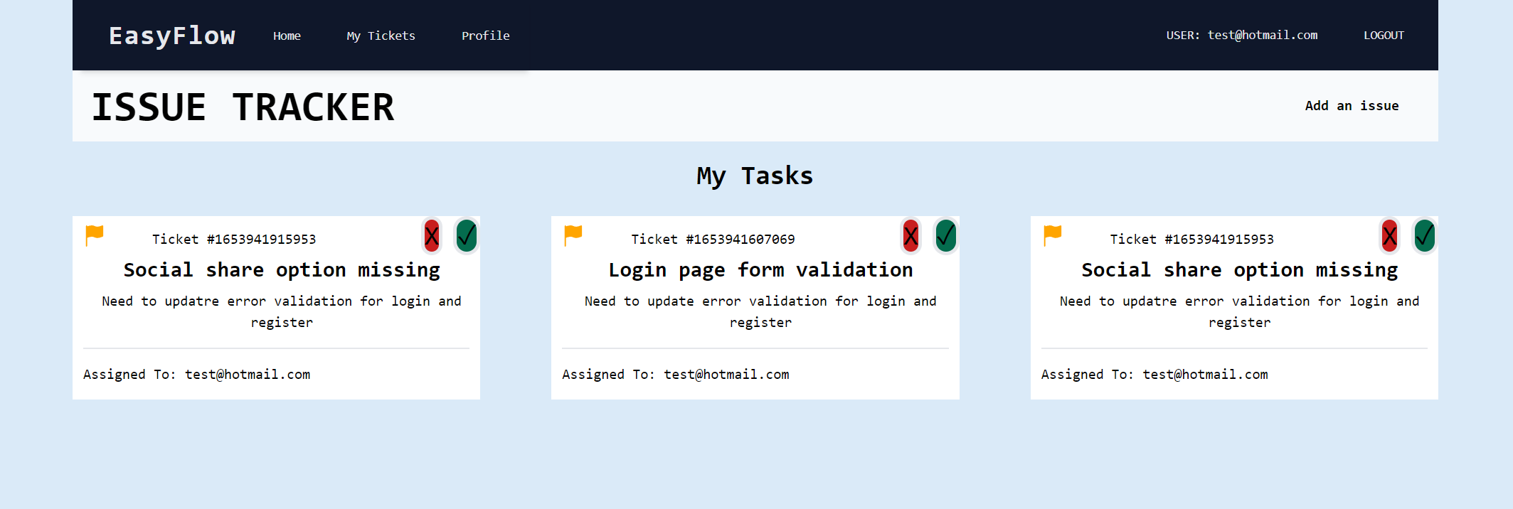 GitHub - Qrutz/issuetracker: CRUD Project in React, Tailwind, Firebase