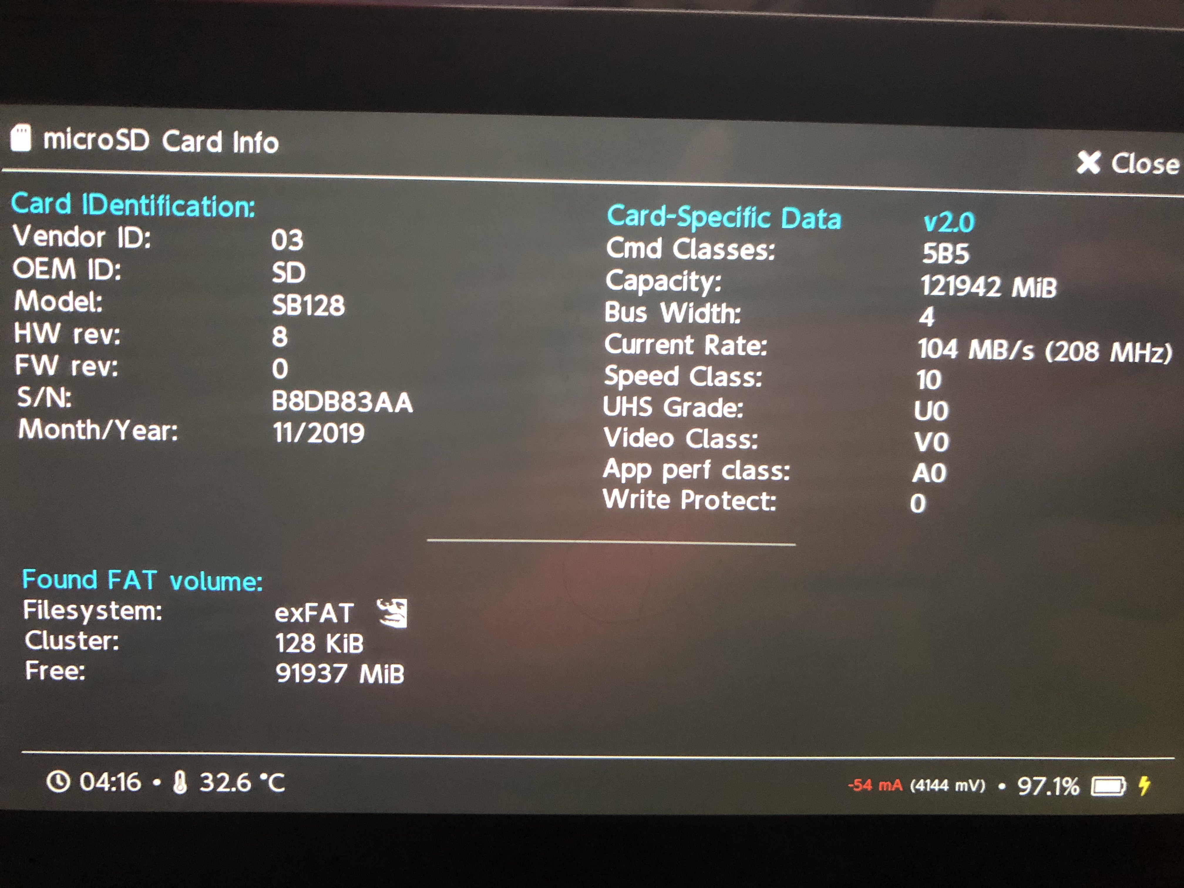 hekate v5.1.1 SD card and emmc data (@lba 00000000) do not match. Verification failed. · Issue ...