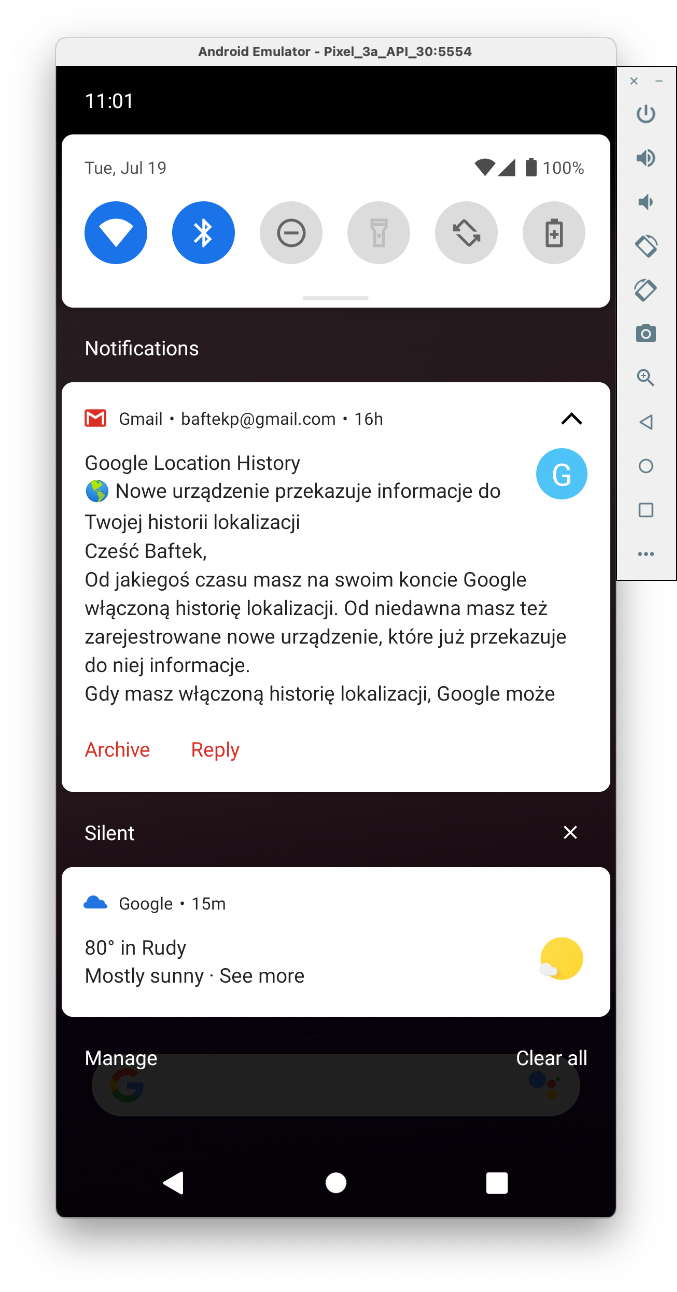 Tap on the first push notification from target app · Issue #22 · leancodepl/patrol · GitHub