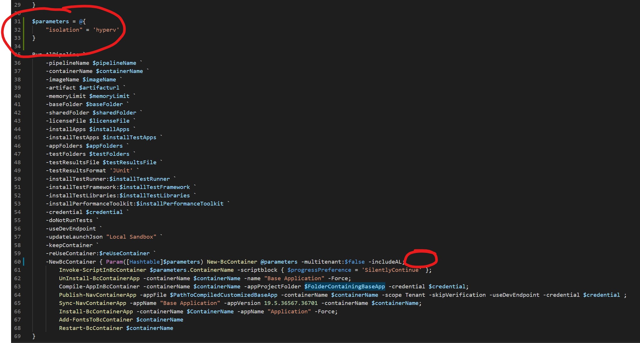 Run-Al Pipeline with isolation hyperv not working · Issue #2358 · microsoft/navcontainerhelper ...