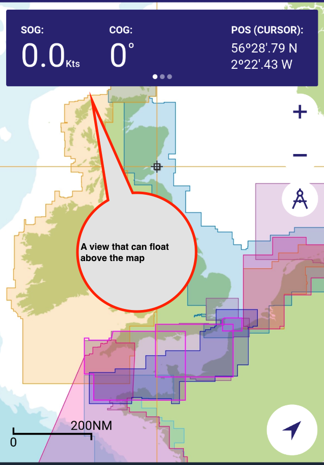 How To Add A Floating View On The Map That Can Show The Current Location · Issue 491 · Mapsui