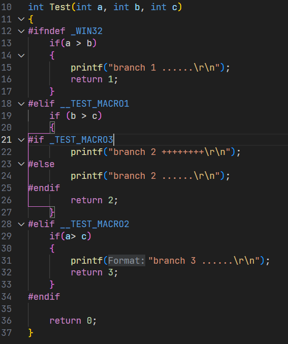 Precompiled macro #ifndef/#if/#elif/#else/#endif areas do not code fold · Issue #1661 · clangd ...