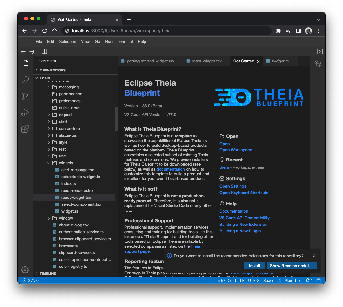 Branding: Theia should has favicon icon · Issue #3600 · eclipse-theia/theia · GitHub