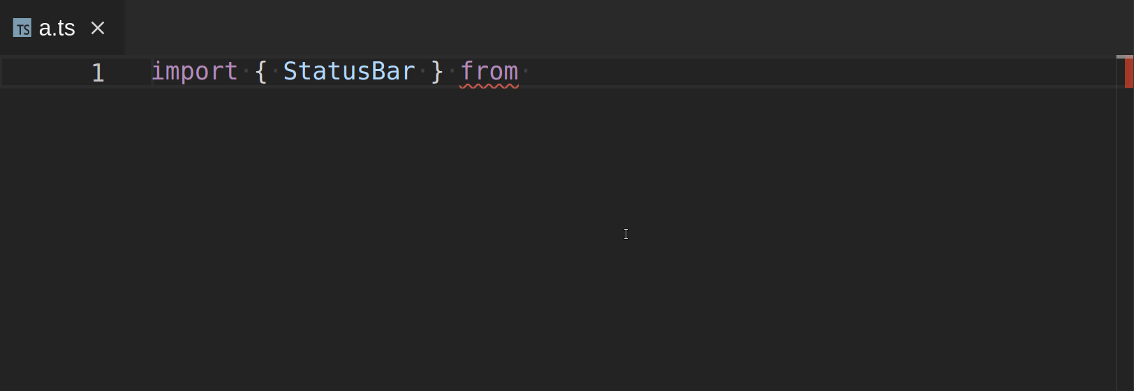 [editor] import auto-completion bug when selecting suggestion · Issue ...