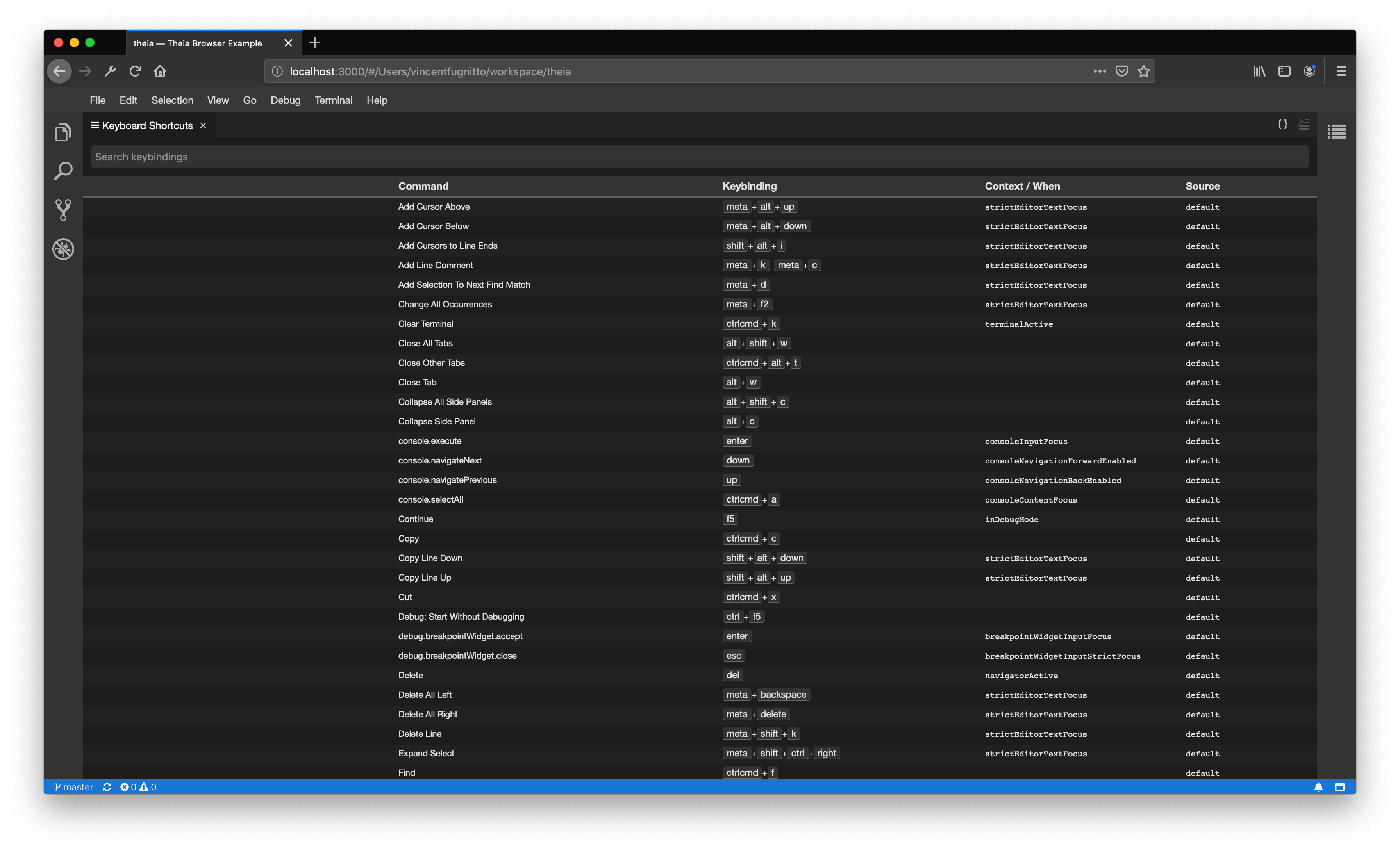 [keymaps] adjust keybindings-widget column spacing on firefox · Issue ...