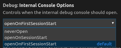 Debug console view should open if closed when running a debug session · Issue #6494 · eclipse ...