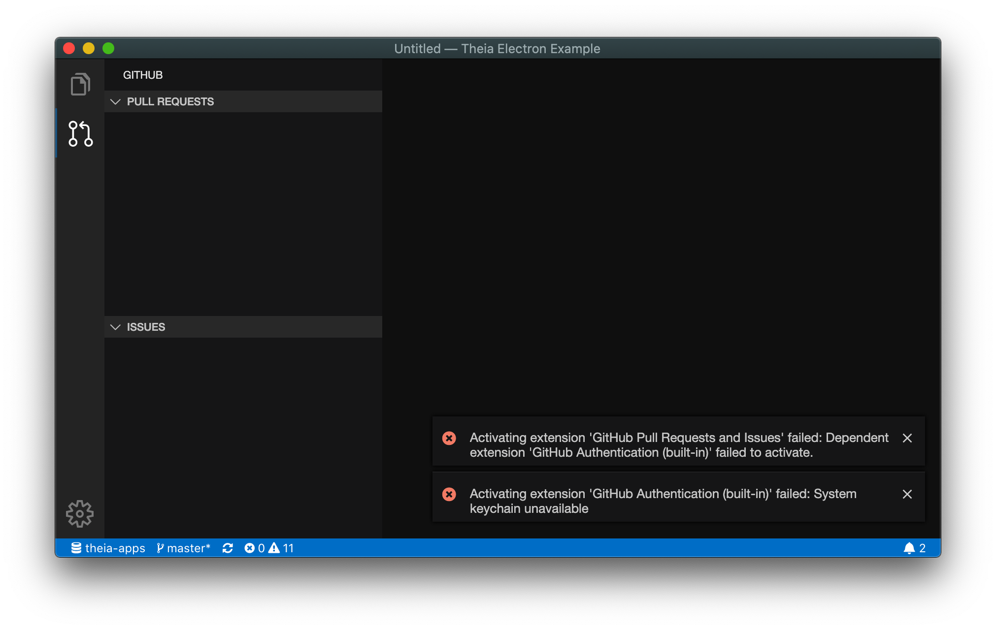 vscode plugin installation failure for `GitHub Pull Requests and Issues` · Issue #8459 · eclipse ...