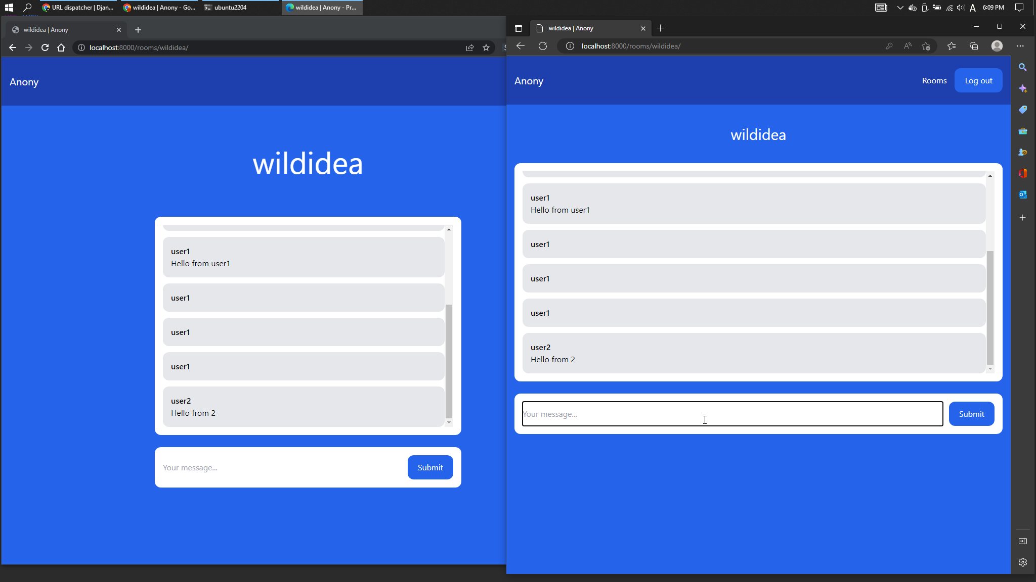 GitHub - PorcoRosso85/Anony: chat by django/postgres/compose