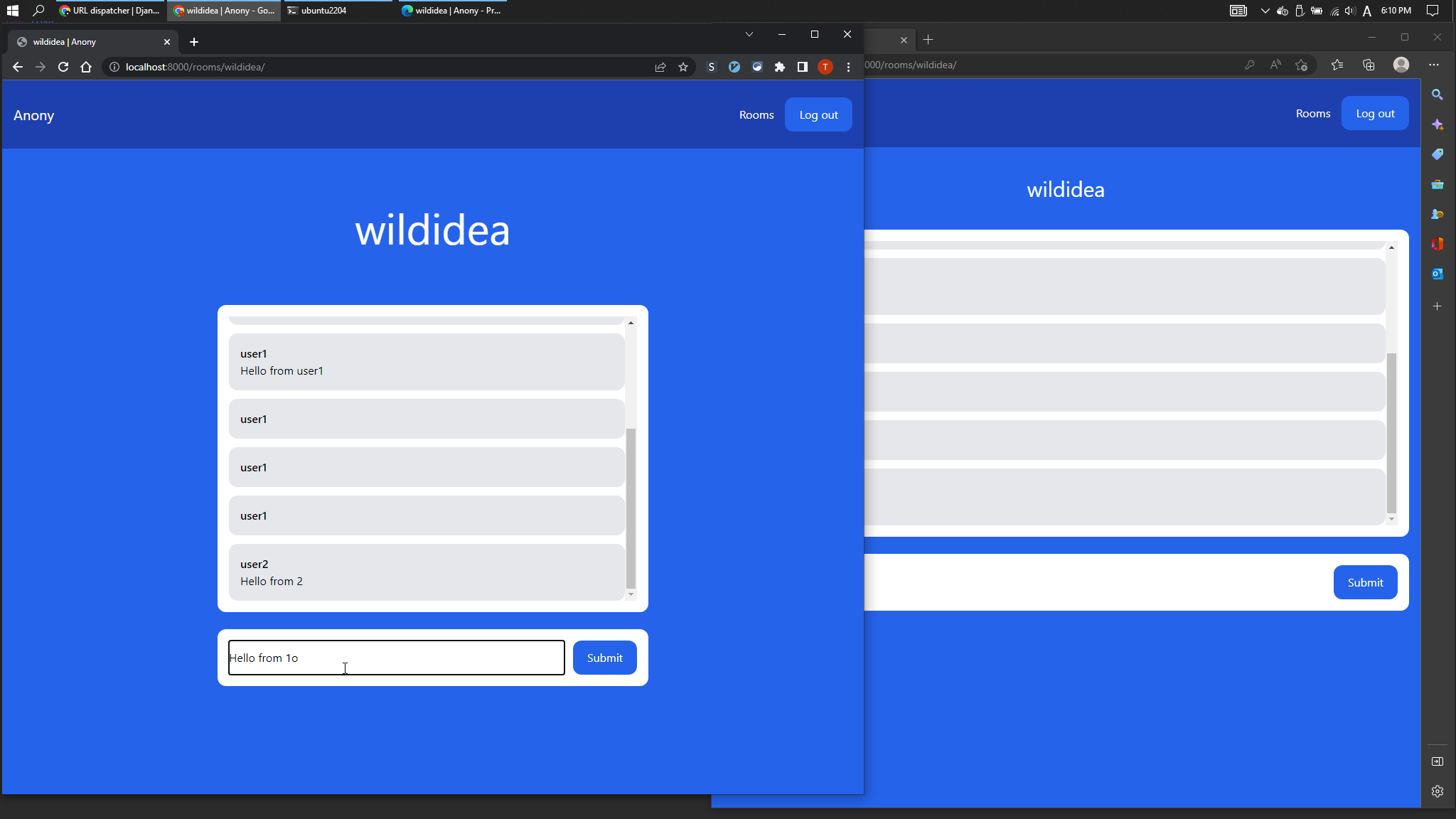 GitHub - PorcoRosso85/Anony: chat by django/postgres/compose