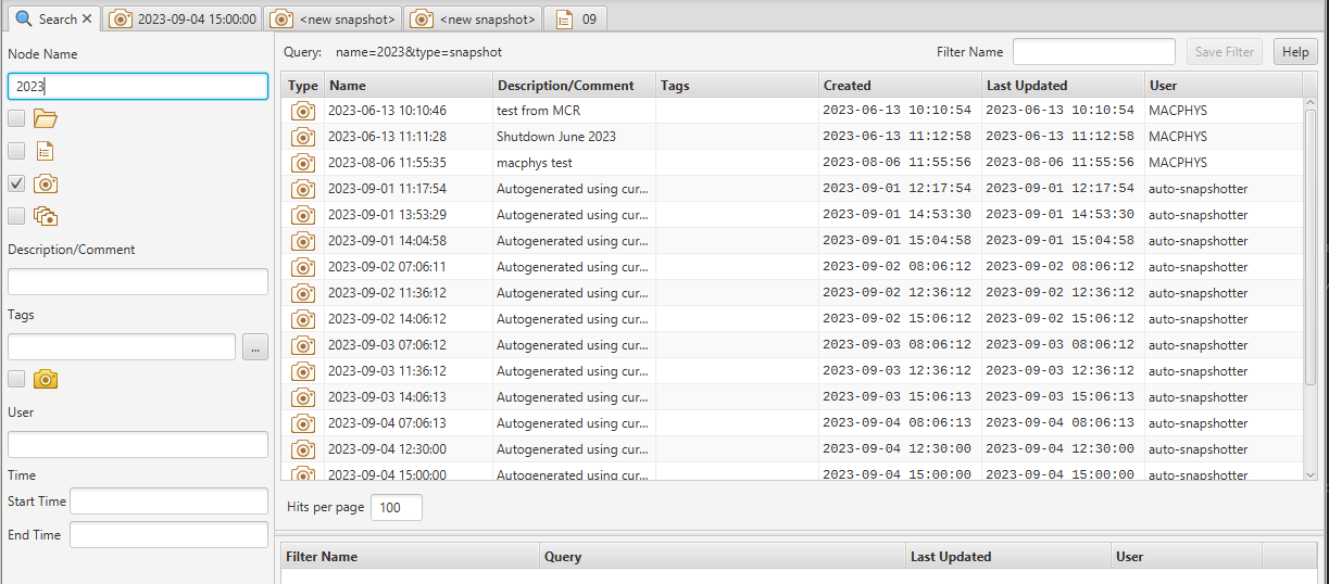 Save restore nodes filtering issue · Issue #2804 · ControlSystemStudio/phoebus · GitHub