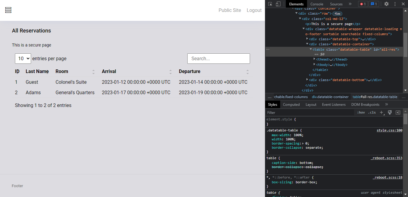 [v6.0.3] Classes in table element gets rewritten · Issue #232 · fiduswriter/simple-datatables ...