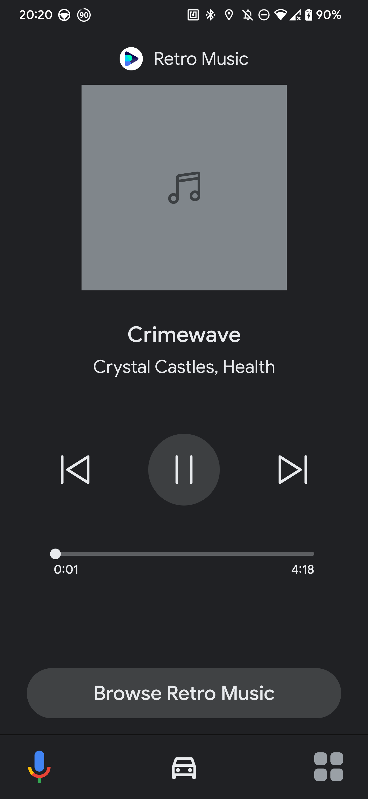 Assistant driving mode is broken · Issue #1373 · RetroMusicPlayer/RetroMusicPlayer · GitHub