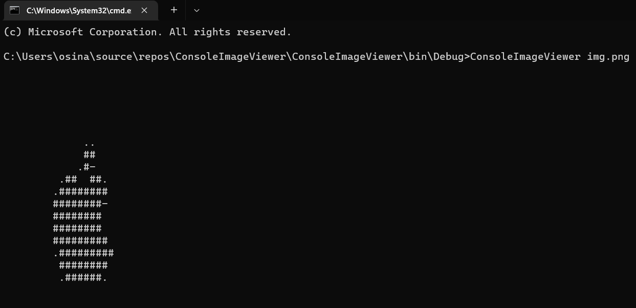 GitHub - sinbaddoraji/ConsoleImageViewer: A little program that ...