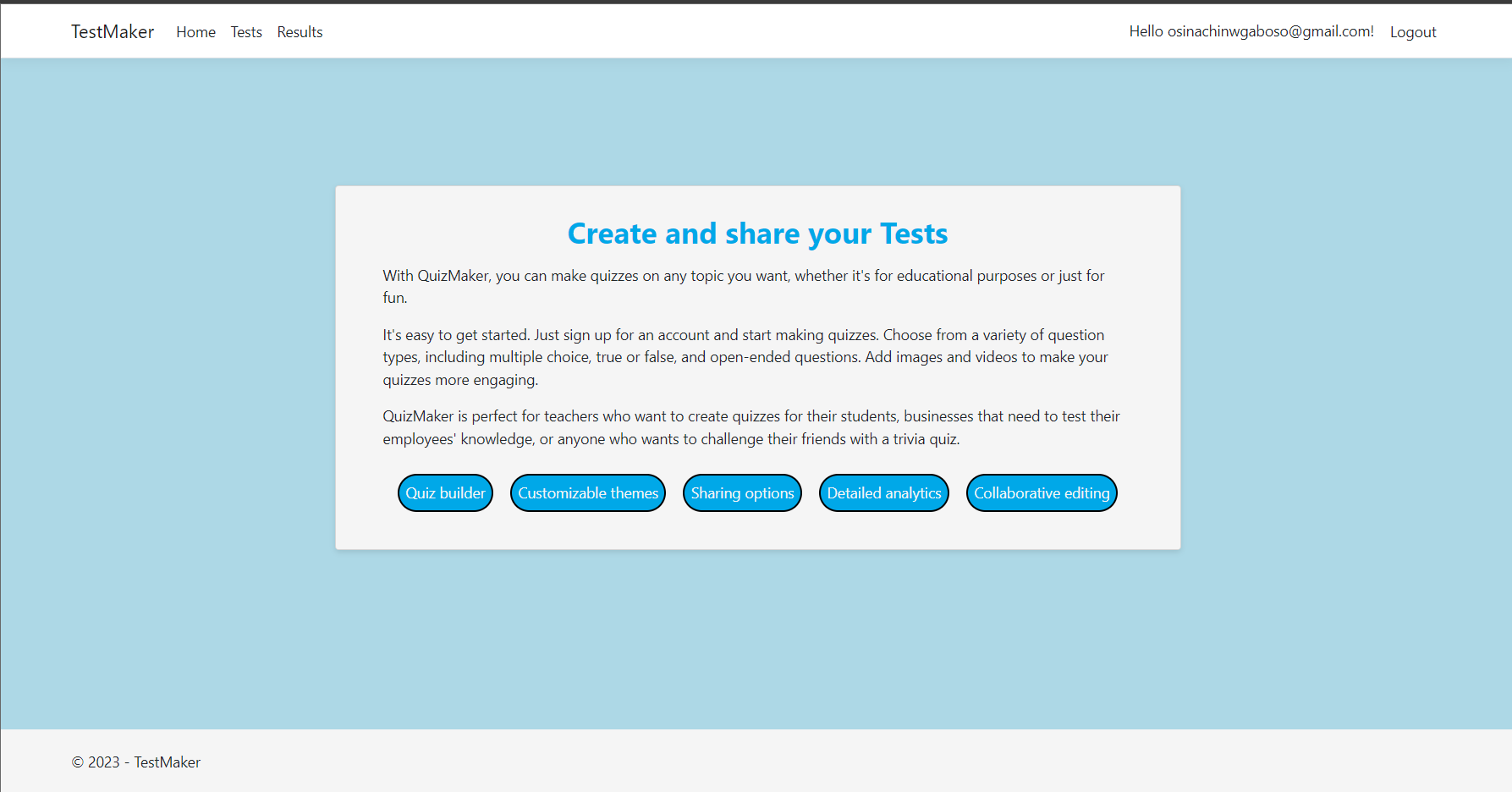 GitHub - sinbaddoraji/QuizMaker