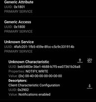 [WinError -2140864509] The attribute cannot be written, when trying to establish notifications ...