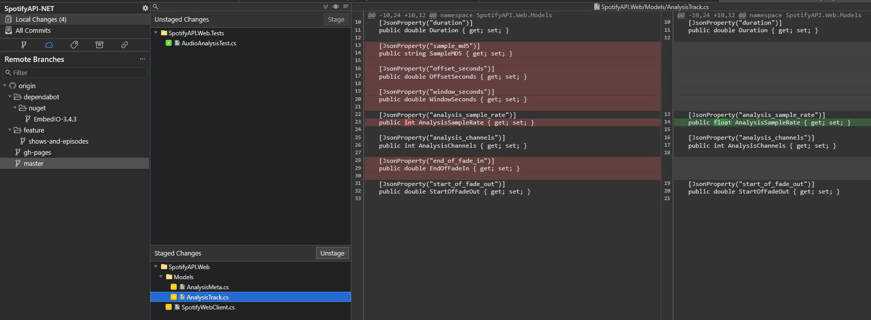 Audio-Analysis Json convert error · Issue #446 · JohnnyCrazy/SpotifyAPI-NET · GitHub