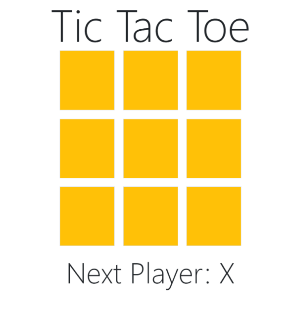 GitHub - nischaltyagi/Tic-Tac-Toe: Simple Tic tac Toe app in react