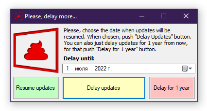 GitHub - AppleVegas/PlsDelayMore: Delay Windows 10 Updates for any time ...