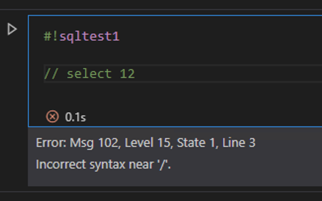 MSSQL: Commenting Keyboard Shortcut Doesn't Work · Issue #1051 · dotnet/interactive · GitHub