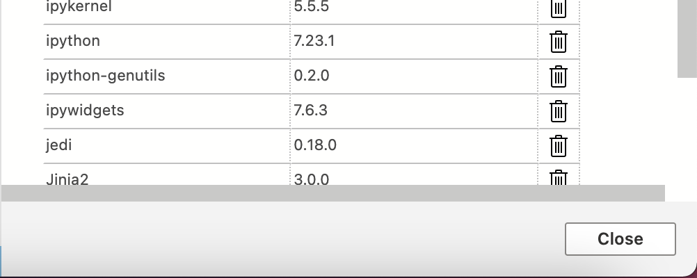 Manage Packages Dialog has Unnecessary Horizontal Scrollbar · Issue #16088 · microsoft ...