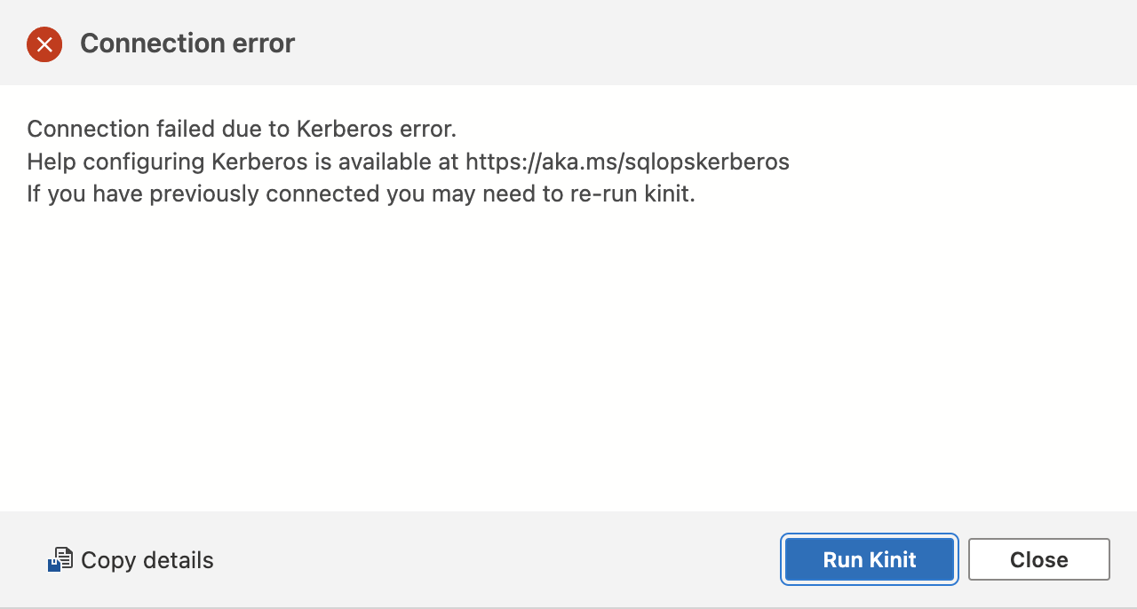 'Run Kinit' Prompt doesn't show anymore when expanding OE node · Issue #22798 · microsoft ...
