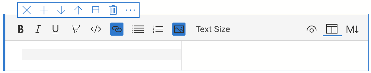Notebooks: Two Actions on Markdown Toolbar have Blue Background/Border · Issue #23693 ...