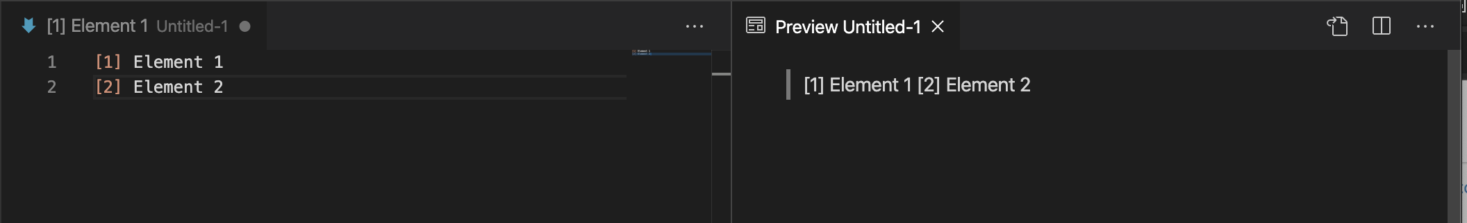 Newline are not displayed correctly if begin with [ · Issue #11127 ...