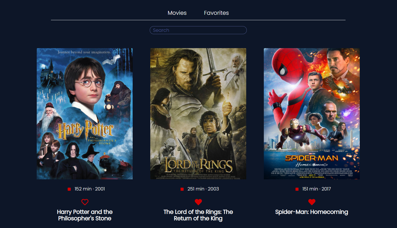 GitHub - cerdemrc/movie-app: basic app that uses and filters data in ...