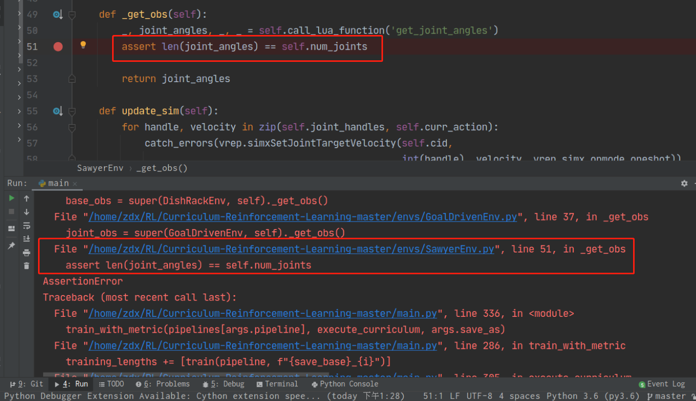 failed to connect to V-REP. Retrying... · Issue #2 · harry-uglow ...