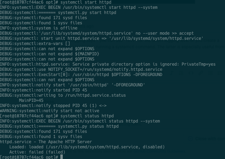 Can Not Start The Service When Reboot · Issue 137 · Gdraheim Docker Systemctl Replacement · Github