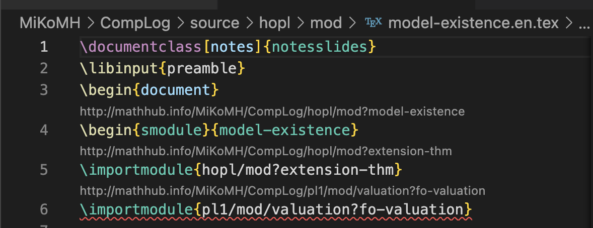 spurious error module not found · Issue #3 · slatex/sTeX-IDE · GitHub
