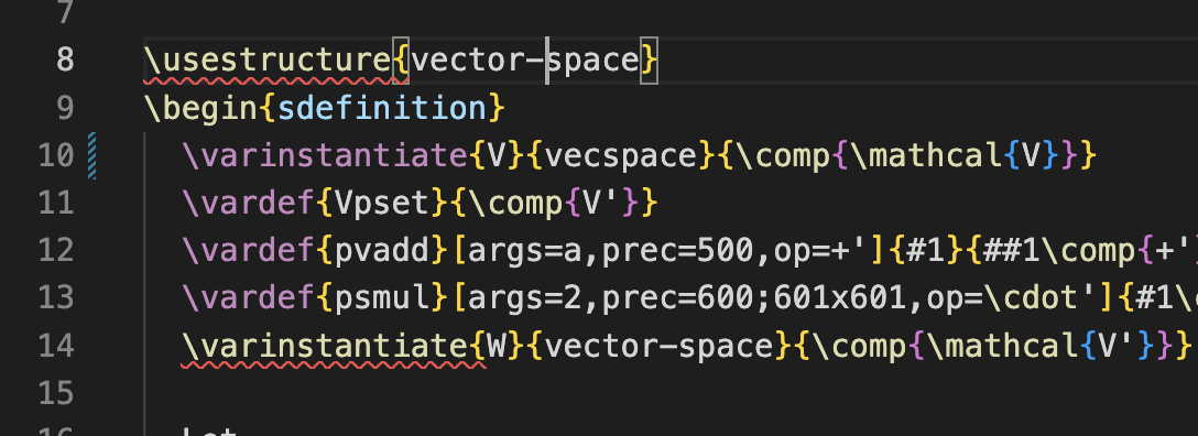 linter seems to disregard [name= in mathstructure · Issue #21 · slatex/sTeX-IDE · GitHub