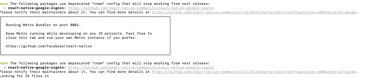 Autolinking support in RN 0.60 · Issue #703 · react-native-google-signin/google-signin · GitHub