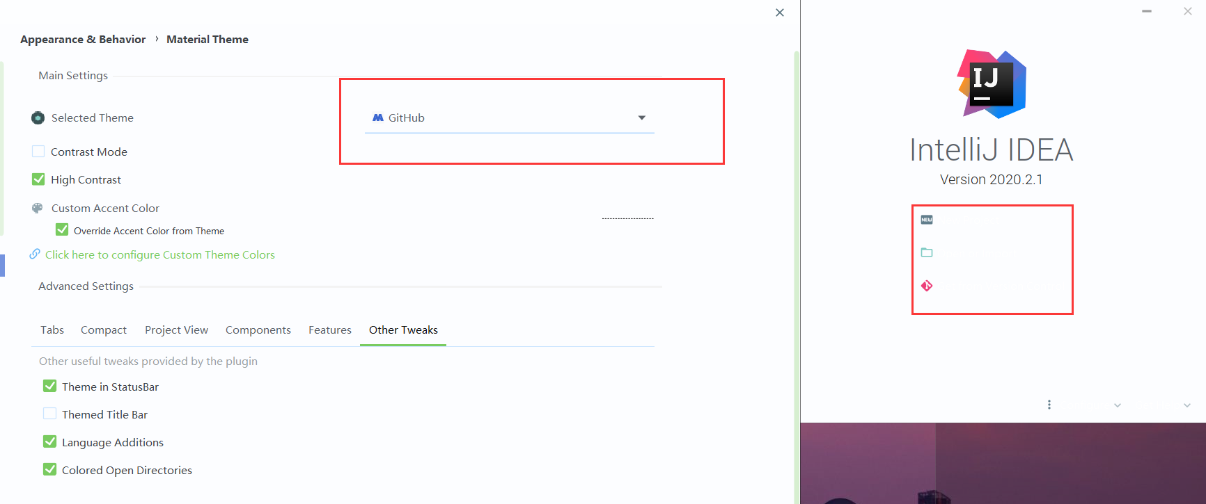 When I selected the GitHub theme, the main screen font was not visible · Issue #1638 · ChrisRM ...
