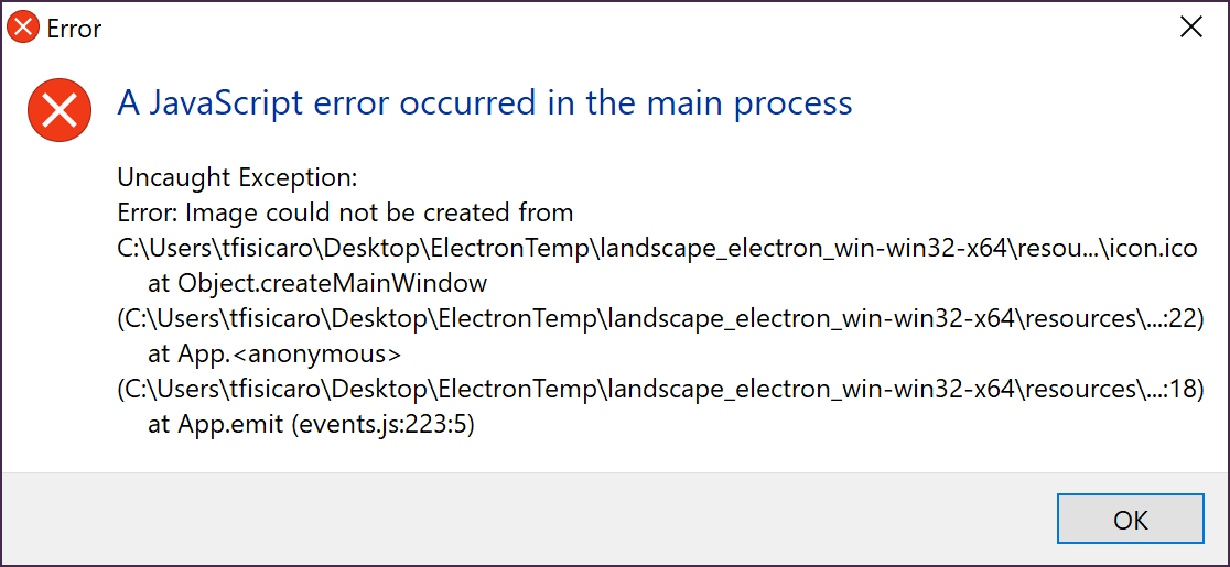 [regression-9.0.0] "Image could not be created" JavaScript error when opening app · Issue #992 ...