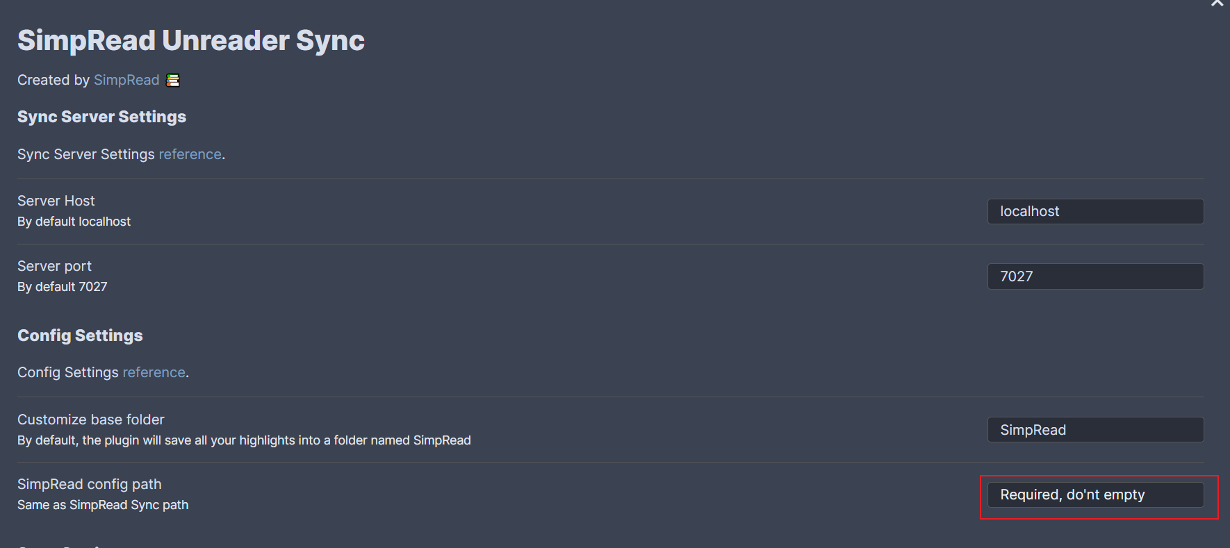 退出obsidian后，再打开，这里的设置就被清空了 · Issue #4092 · Kenshin/simpread · GitHub